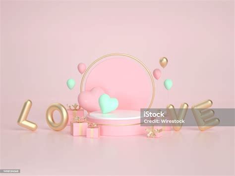 사랑이라는 단어로 배열된 여러 가지 빛깔의 풍선의 생생한 3d 렌더링 3차원 형태에 대한 스톡 사진 및 기타 이미지 3차원 형태 감정 감탄 Istock