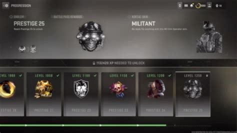 Warzone 2 Level 1250 Reward Youtube