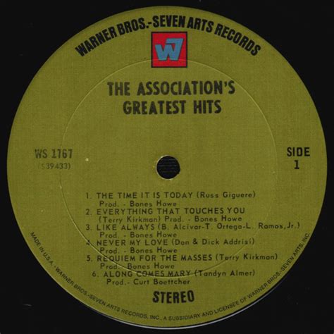 The Association Greatest Hits 1968 Vinyl Discogs