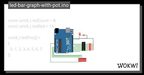 Led Bar O Wokwi Esp32 Stm32 Arduino Simulator Led Bar O Wokwi Esp32 Stm32 Arduino Simulator
