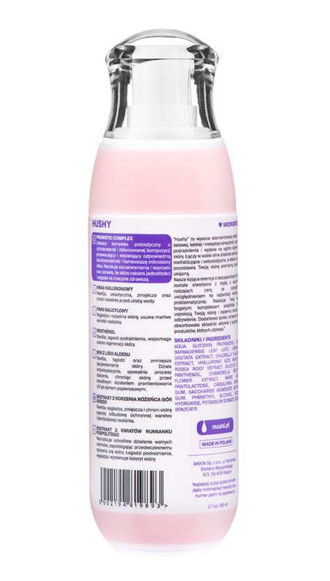 Nuuni Hushy Kojąca Esencja Pielęgnacyjna Do Twarzy 80 Ml Sklep