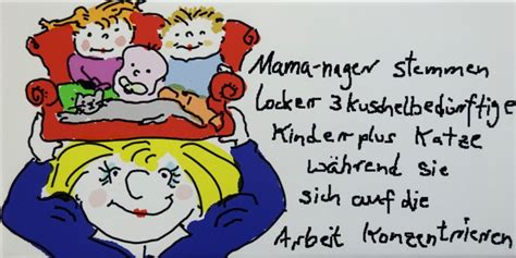 Alleinerziehend Ich Müsste Mich Klonen Dreifach