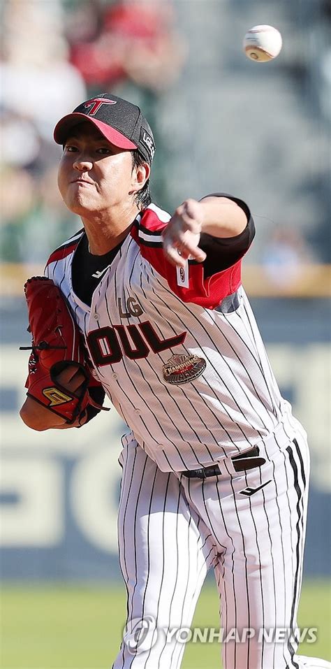 Lg 선발 투수 이상영 역투 연합뉴스