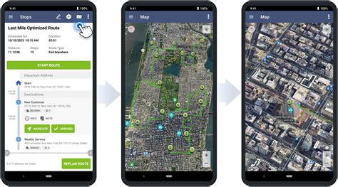 App Settings On Route4mes Android Route Planner App