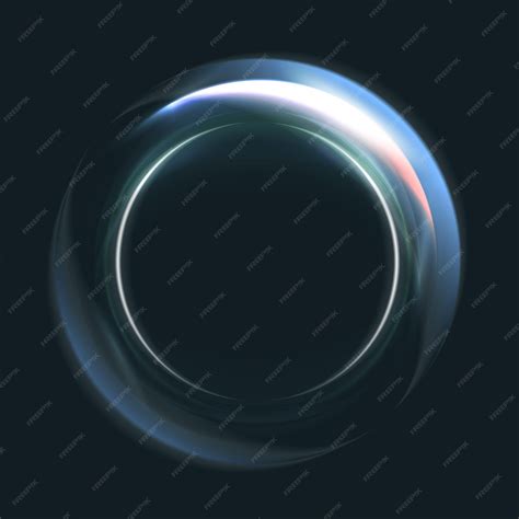 Premium Vector Magic Circle Light Effects