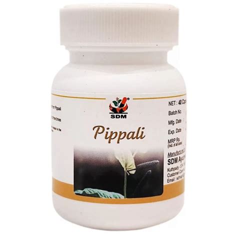 Sdm Pippali Capsule Ayubazar