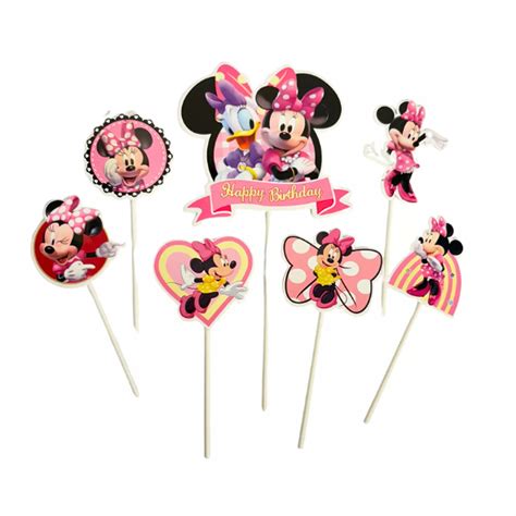 Minnie Mouse Cake Toppers Collection Maison De Fete