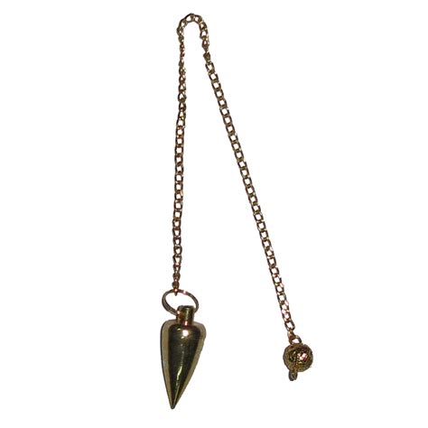 Small Metal Dowsing Pendulum S910848 Aadhyathmika Kendra Chennai