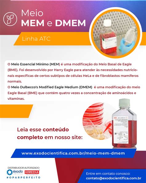 Meio Mem E Dmem • Êxodo Cientifica