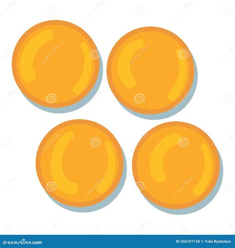 Vitamin Pill Icon Cartoon Vector Medicine Remedy Stock Vector