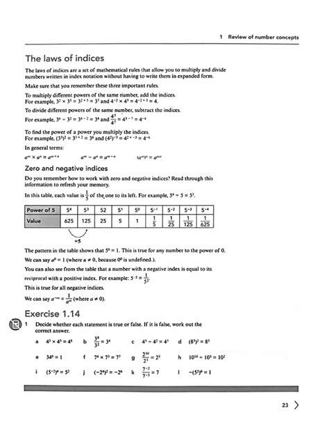 Law Of Indices Pdf