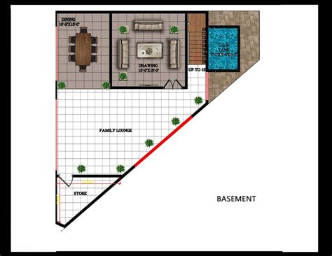 Corner Triangle Plot Design Plan Elevation Feb 2020 Bhavita Khatri