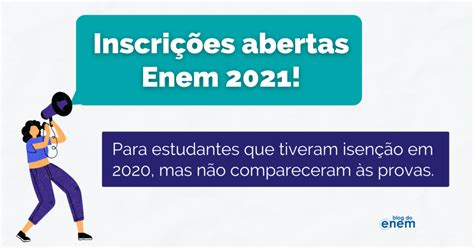 Nova etapa de inscrições do Enem Só de 14 a 26 de setembro