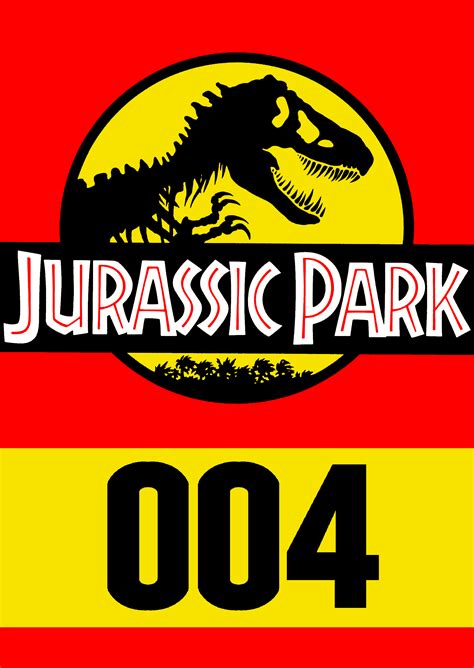 Printable Jurassic Park Badge Template Free Templates Printable
