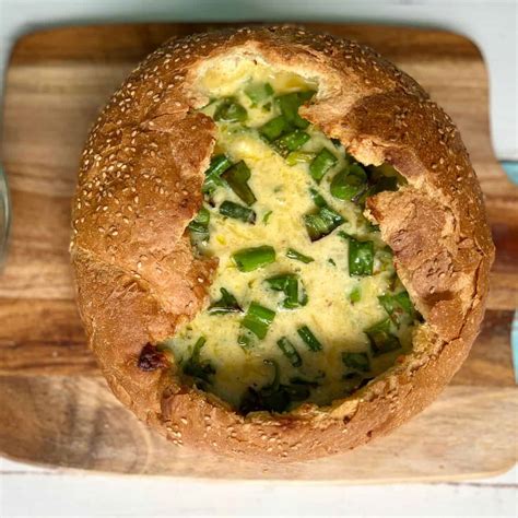 A Festive Three Cheese Cob Loaf Dip Stuff Mums Like