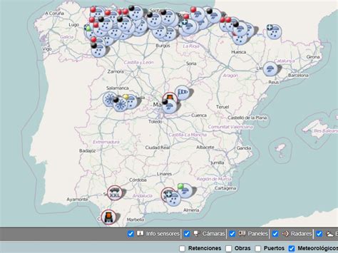 El Mapa De La Dgt En El Que Puedes Consultar En Tiempo Real Las