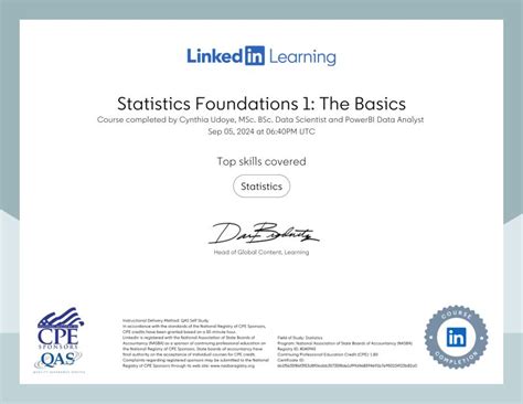 Cynthia Udoye Msc Bsc Data Scientist And Powerbi Data Analyst On Linkedin Certificate Of