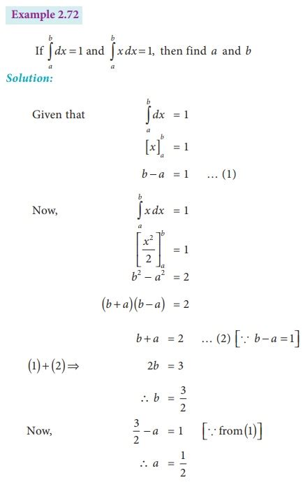 The Fundamental Theorems Of Integral Calculus Exercise And Example