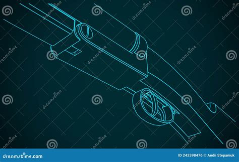 Shotgun Trigger Close Up Stock Vector Illustration Of Shotgun 243398476