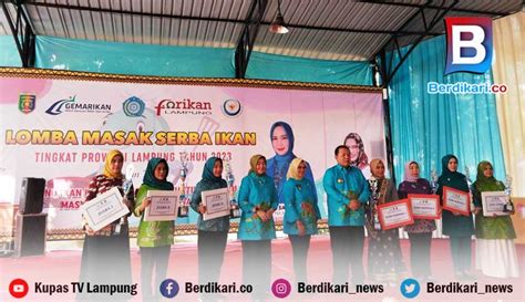 Berdikari Tingkatkan Konsumsi Ikan Pemprov Lampung Gelar Lomba Masak