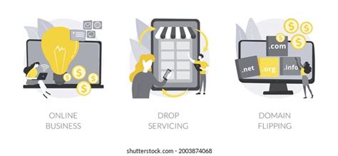 Teamwork Abstract Concept Vector Illustration Set Stock Vector Royalty