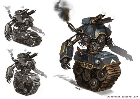 General Idea For The Myrmidon Steampunk Artwork Robot Concept Art