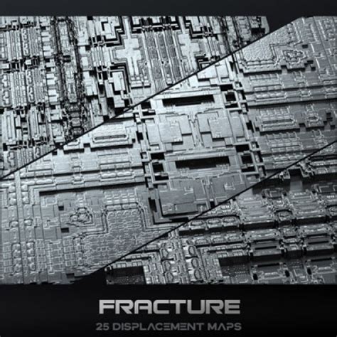 Fracture 25 Displacement Maps