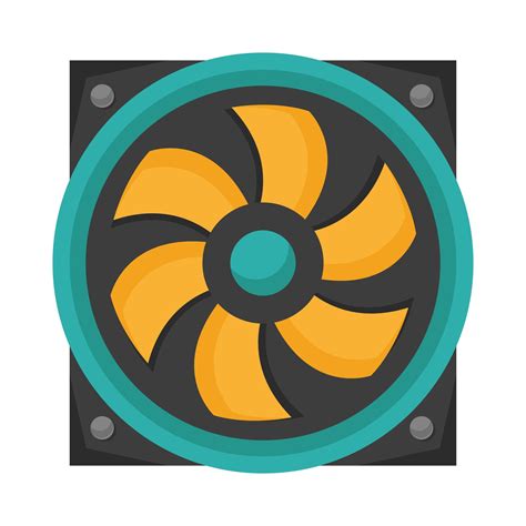 Computer Gpu Fan 4210587 Vector Art At Vecteezy