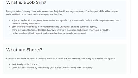 Best Forage Virtual Internship Internship Schemes