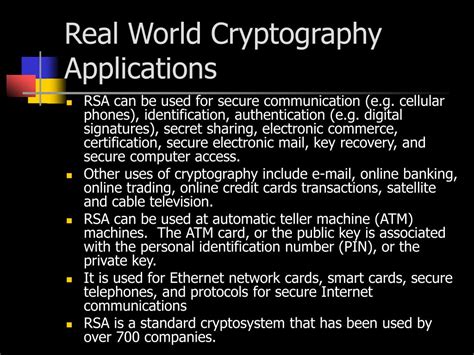 Ppt Rsa Encryption And Cryptography Powerpoint Presentation Free