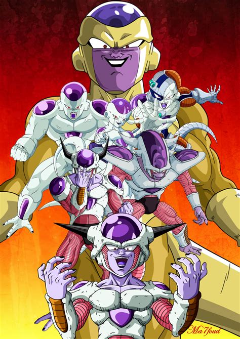 Frieza Transformations By Mahfoud7 On Deviantart