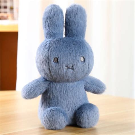 Miffy Medium Plush Blue Soft Toy