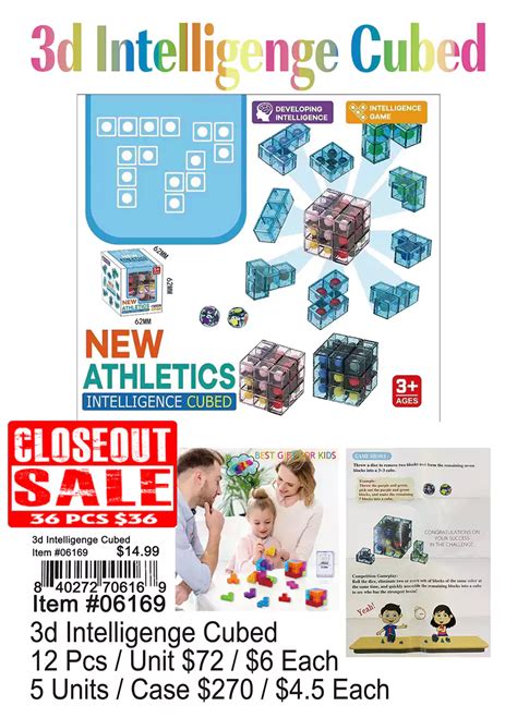 3d Intelligence Cube Puka Creations