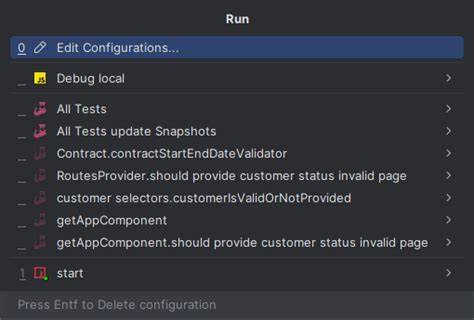 All Configurations Window Assign Shortcuts Ides Support Intellij