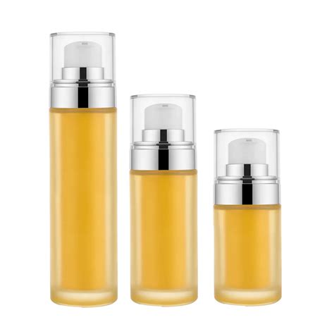 Glass Refill Airless Pump Bottle Gidea Pac