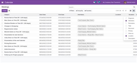 Best Calender Module In Odoo 15 Best Odoo ERP Modules