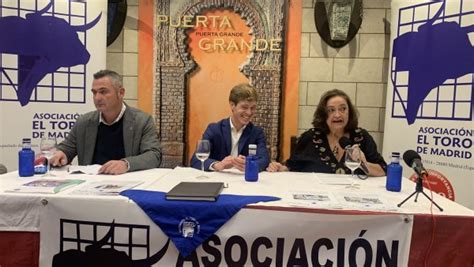 tertulia con d borja jiménez torero asociación el toro de madrid