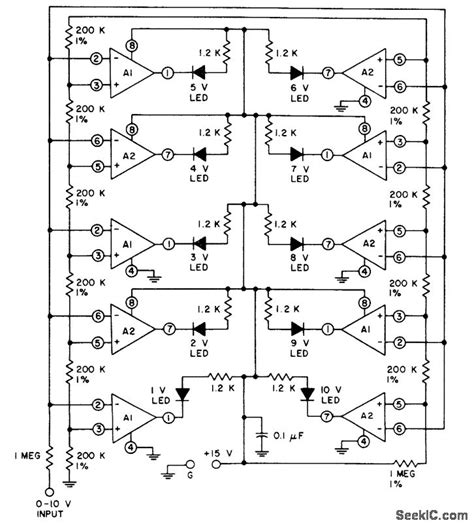 Bimos Led Bar Graph Driver Electrical Equipment Circuit Circuit Diagram
