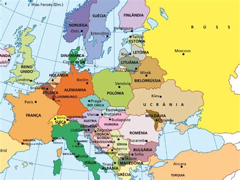 2023 Mapa De Europa