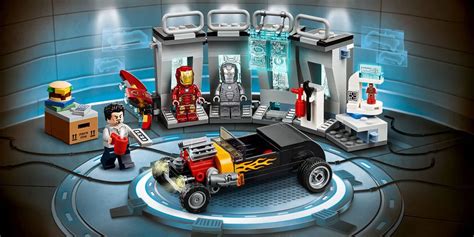 Lego Marvel 76167 Iron Man Armory à Combiner Avec Le Set 76125 Iron