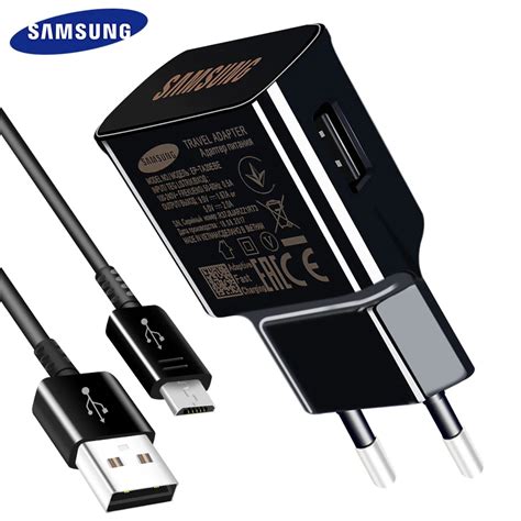 Samsung Galaxy S S Edge Travel Charger Original W V A Snelle Lader M Micro Usb Cable