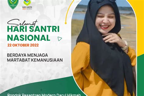 Terkini Twibbon Hari Santri 2022 22 Oktober 2022 Spirit Madura
