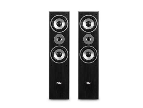 Paire d enceintes hifi home cinéma evidence acoustics ea bk x w pmpo bass reflex à