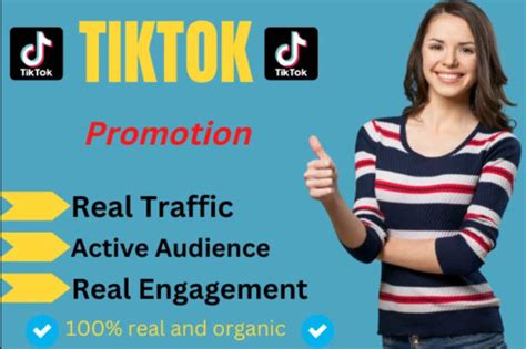 Grow And Promote Tik Tok Account Tik Tok Marketing Organic Tik Tok