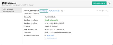 Woocommerce Zoho Analytics Help