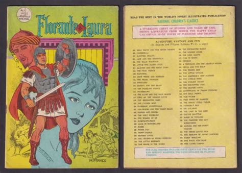 Philippines National Classics Illustrated Komiks Florante At Laura