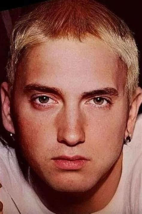 The Platinum Blonde Crew Cut Eminem Hair Cuts Buzz Cut