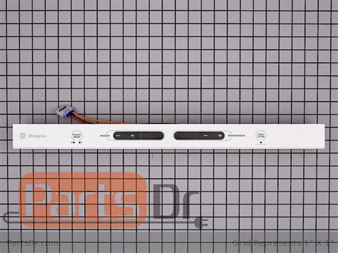 Wr55x10851 Ge Refrigerator User Interface Assembly Parts Dr