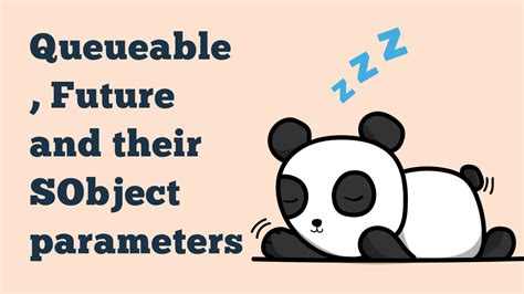 why queueable apex accepts sobjects as parameters and the legend of stale