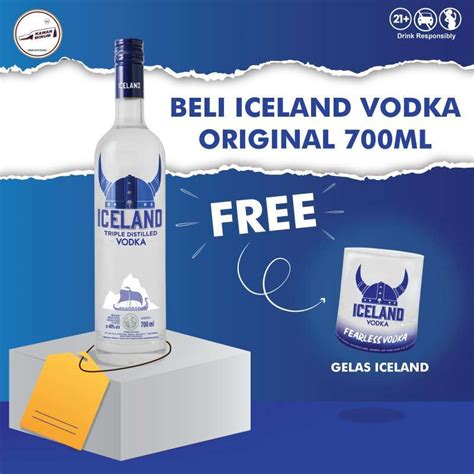 Jual Iceland Original 700ml Free Gelas Frosted Iceland Di Seller Kawan